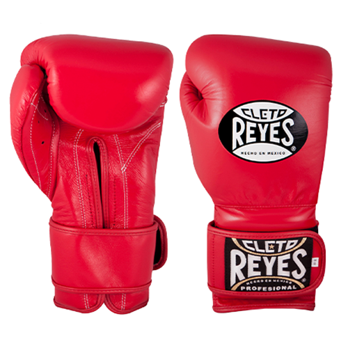 Hook & Loop Gloves (Red) - Cleto Reyes | Mighty Fighting Goods